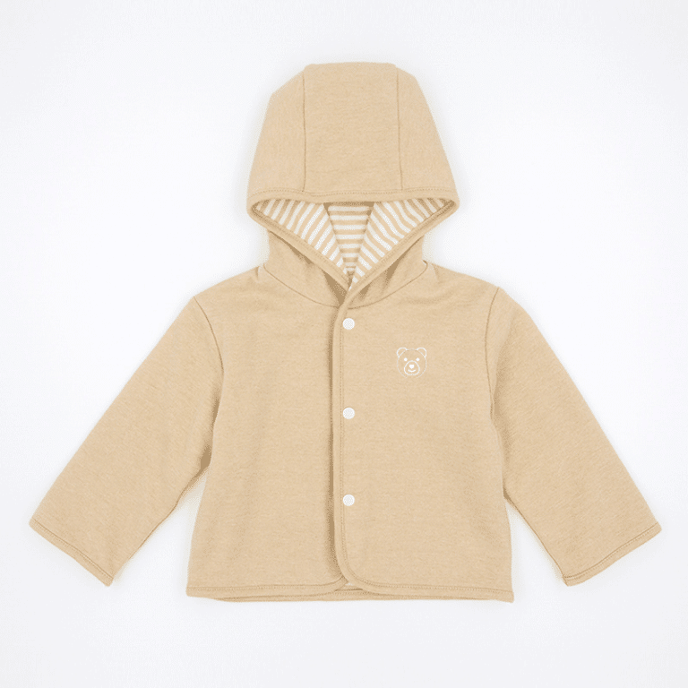Juni Organic Natural Reversible Baby Jacket - Bjarni Baby