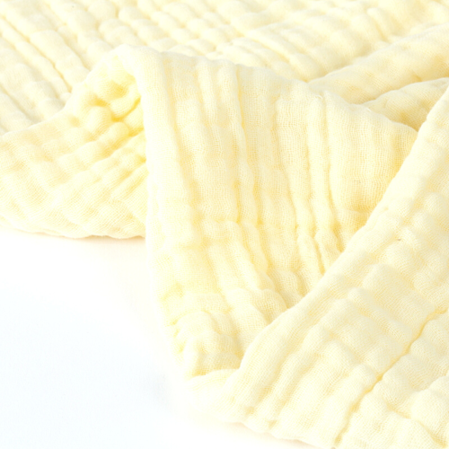 Organic Cotton Baby Muslins - Yellow - 2 Pack - Bjarni Baby