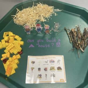 19 Tuff Tray Construction Ideas That Toddlers Will Love! - Bjarni Baby