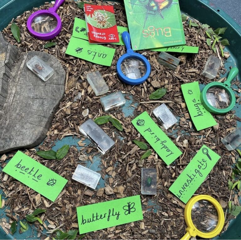 15 Fun & Educational Insect Tuff Tray Ideas For Toddlers - Bjarni Baby