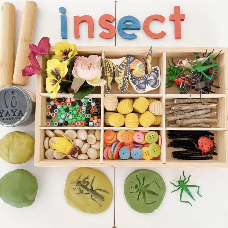 15 Fun & Educational Insect Tuff Tray Ideas For Toddlers - Bjarni Baby