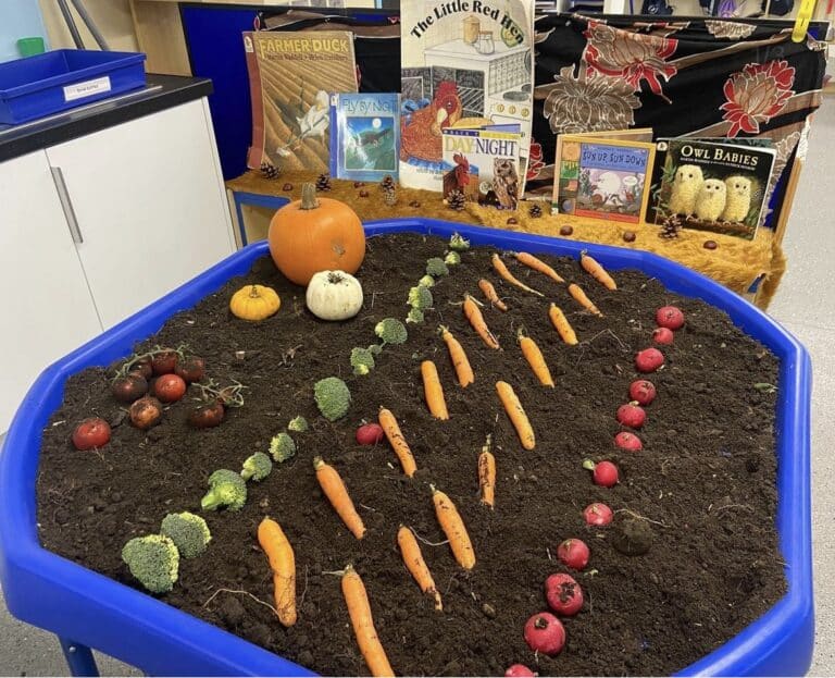 19 of The Best Harvest Tuff Tray Ideas For Toddlers - Bjarni Baby