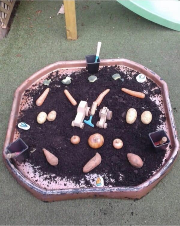 19 of The Best Harvest Tuff Tray Ideas For Toddlers - Bjarni Baby