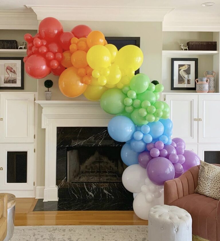 27 BEAUTIFUL Rainbow Themed Baby Shower Ideas To Try - Bjarni Baby