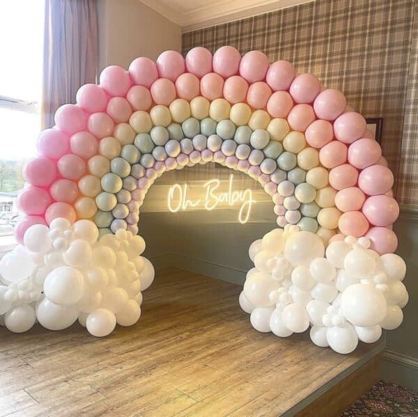 27 BEAUTIFUL Rainbow Themed Baby Shower Ideas To Try - Bjarni Baby