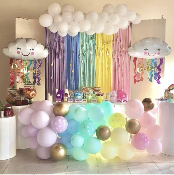 27 BEAUTIFUL Rainbow Themed Baby Shower Ideas To Try - Bjarni Baby