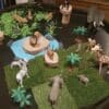 19 Jungle Inspired, Animal Themed Tuff Tray Ideas For Kids - Bjarni Baby