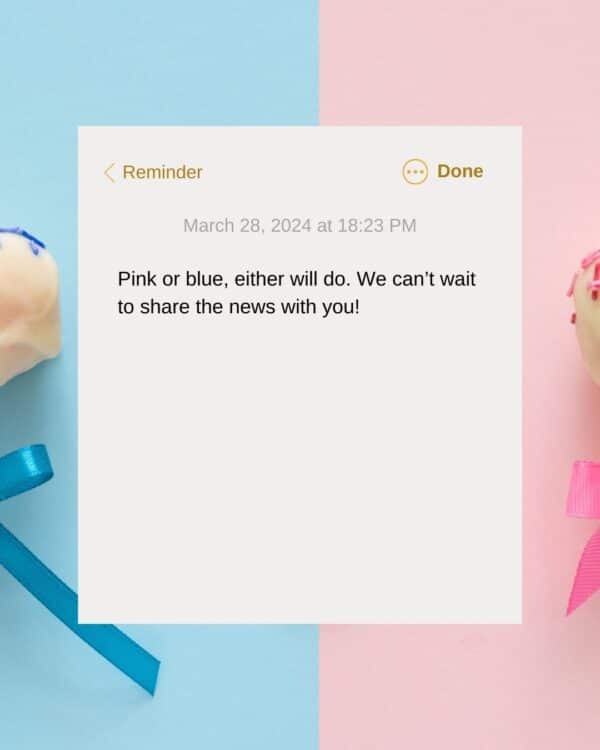 110 + Gender Reveal Quotes To Celebrate The Occasion - Bjarni Baby