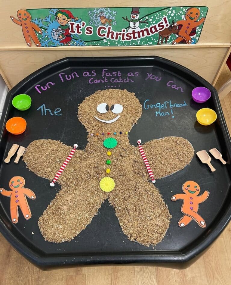 Fun and Festive Christmas Tuff Tray Ideas For Toddlers - Bjarni Baby