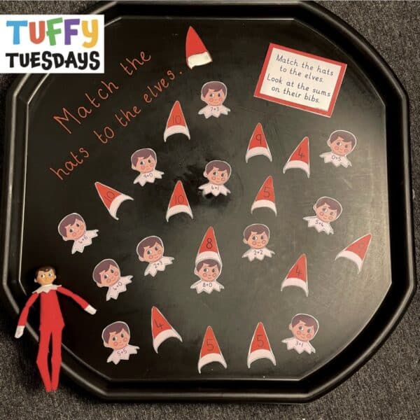 Fun and Festive Christmas Tuff Tray Ideas For Toddlers - Bjarni Baby