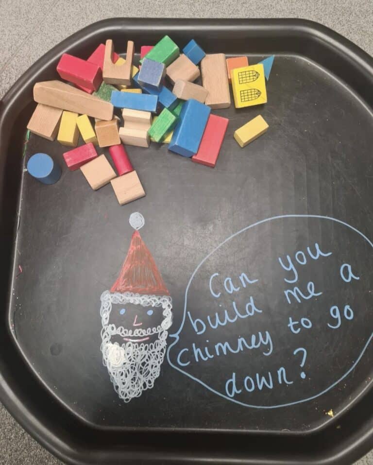 Fun and Festive Christmas Tuff Tray Ideas For Toddlers - Bjarni Baby