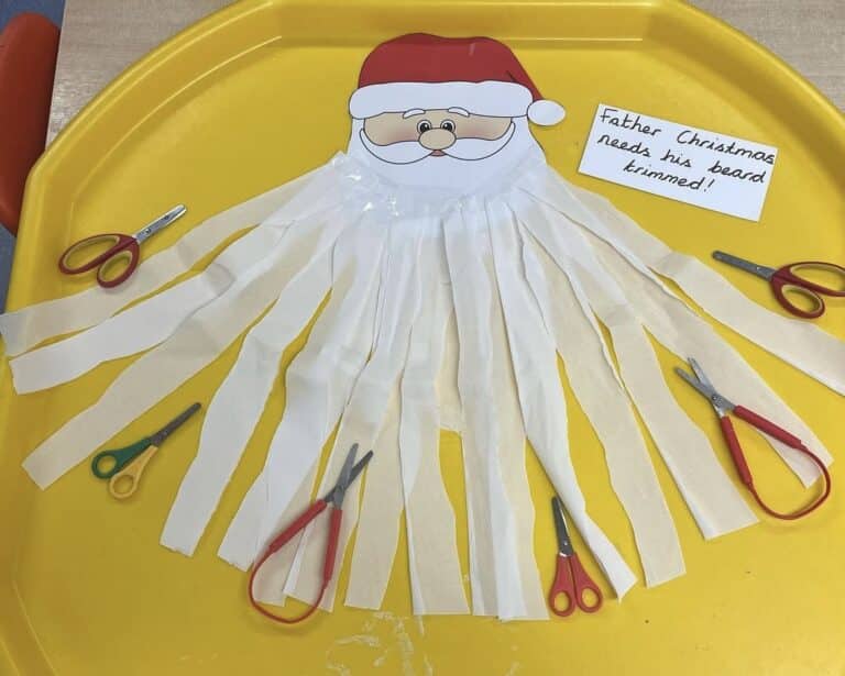 Fun and Festive Christmas Tuff Tray Ideas For Toddlers - Bjarni Baby