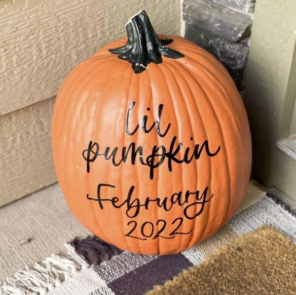 19 Charming Fall Baby Announcement Ideas - Bjarni Baby