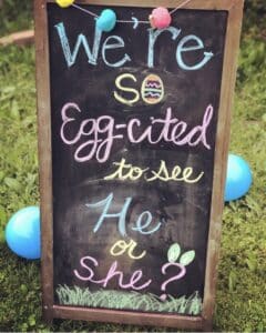 Fresh and Fun Spring Gender Reveal Ideas - Bjarni Baby