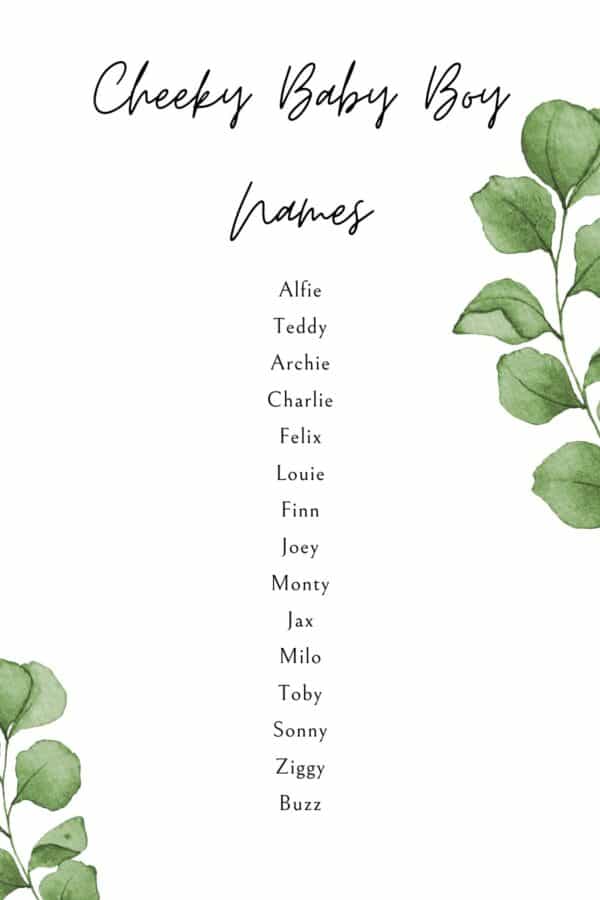 100 + Trendy & Cute Boy Names For 2025 - Bjarni Baby