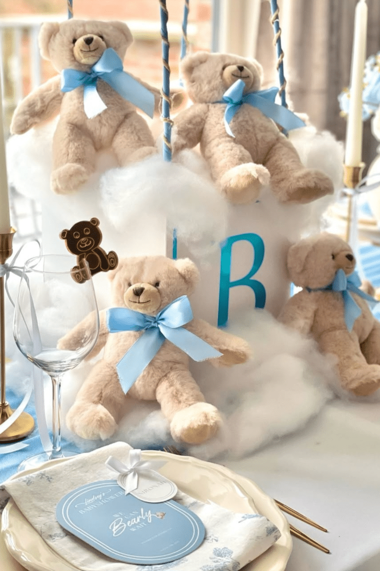Welcome Little Cub! Cozy & Cute Baby Bear Shower Ideas - Bjarni Baby
