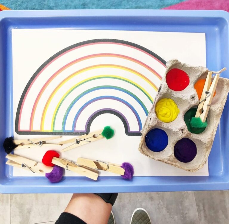 23 Fun & Easy Rainbow Activities For Kids - Bjarni Baby