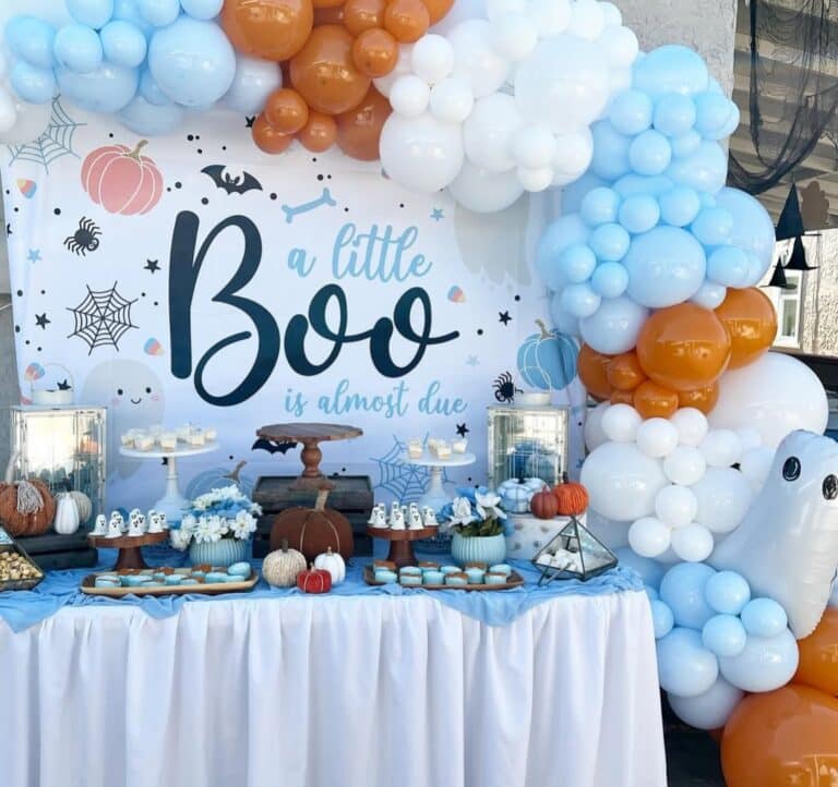 19 Ways to Throw the Cutest A Little BOO Is Due Baby Shower - Bjarni Baby