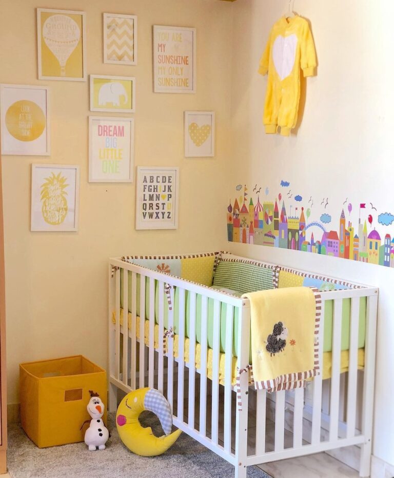 21 Joyful Yellow Nursery Ideas For A Warm Embrace - Bjarni Baby